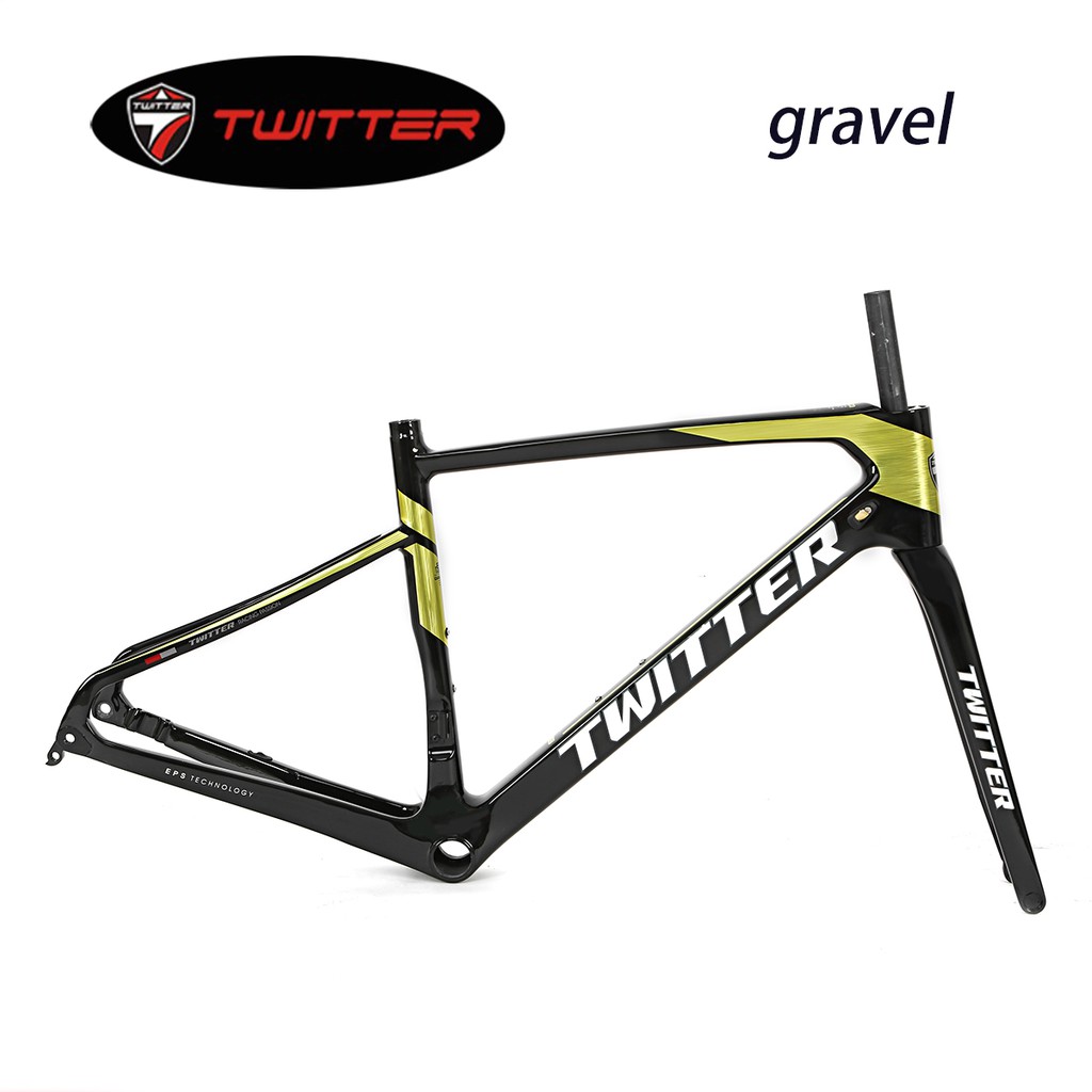 TWITTER disc brake gravel MTB off-road carbon fiber road frame disc ...