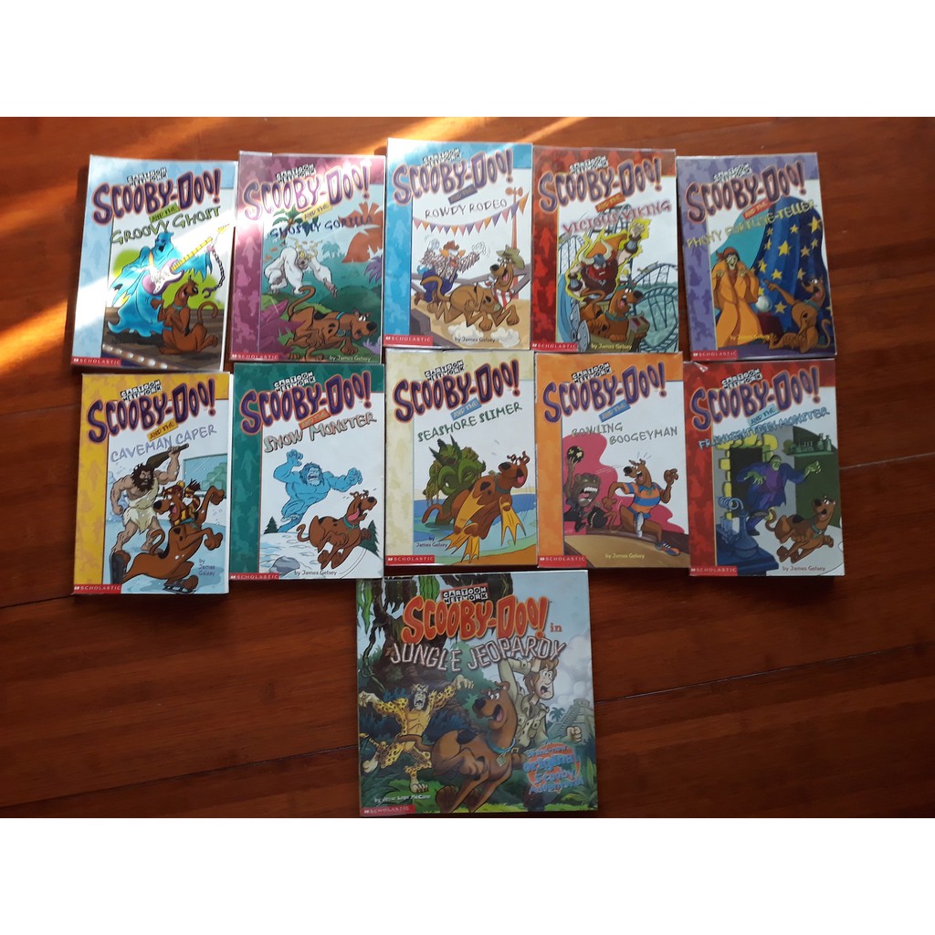 Scooby Doo Mystery books, Rugrats for ages 7-10, pre loved | Shopee ...
