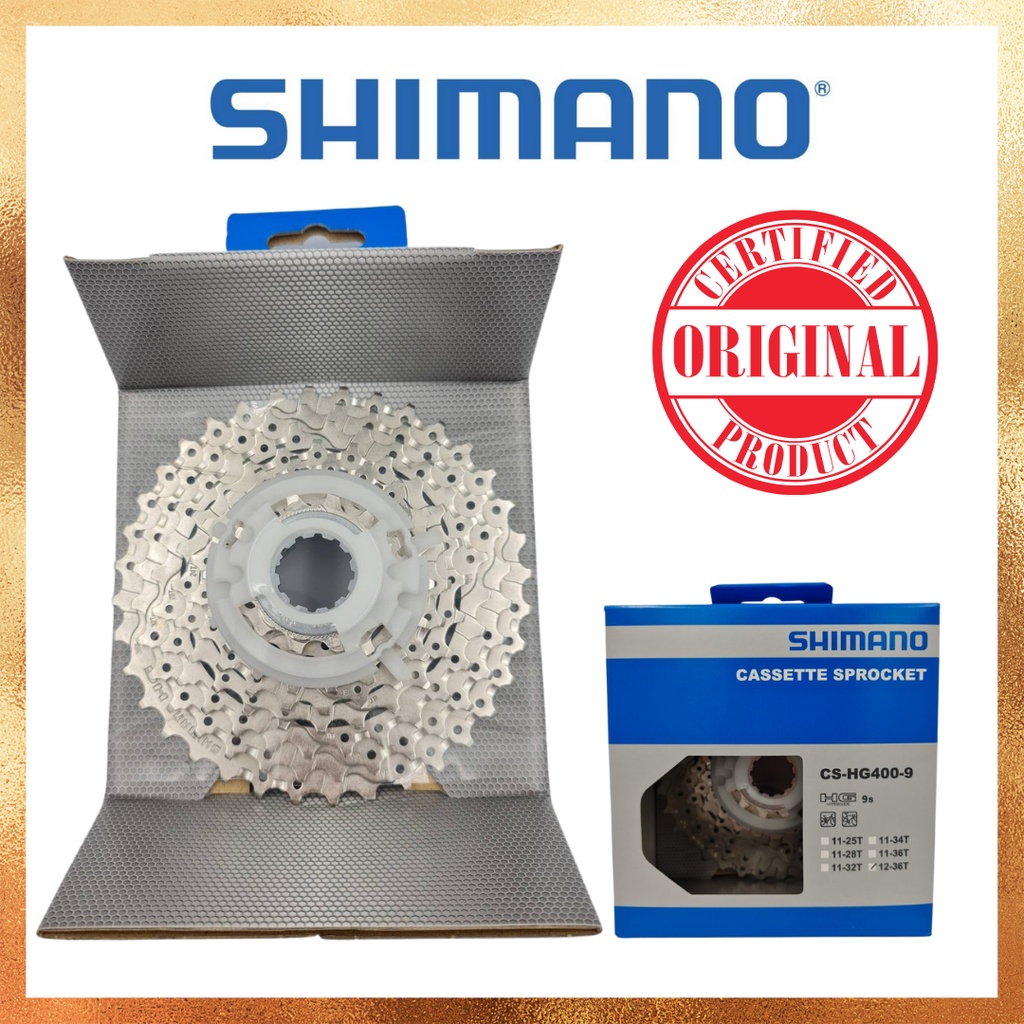 Sprocket Sprocket Shimano CS- HG400 8/9S | Shopee Philippines