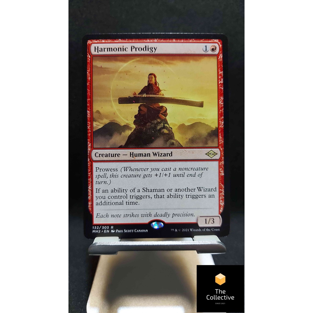 Magic the Gathering - MTG Card Game - Harmonic Prodigy - MH2 [RED ...