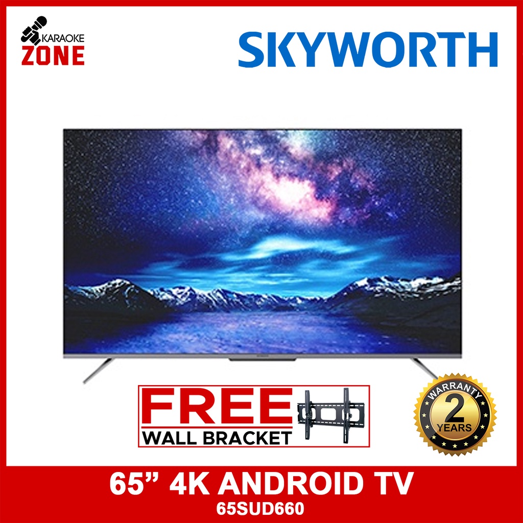 65 inch Android TV / Skyworth 65 inch Android TV / Skyworth UHD 65SUD6600 / Skyworth 65 SUD6600 ...