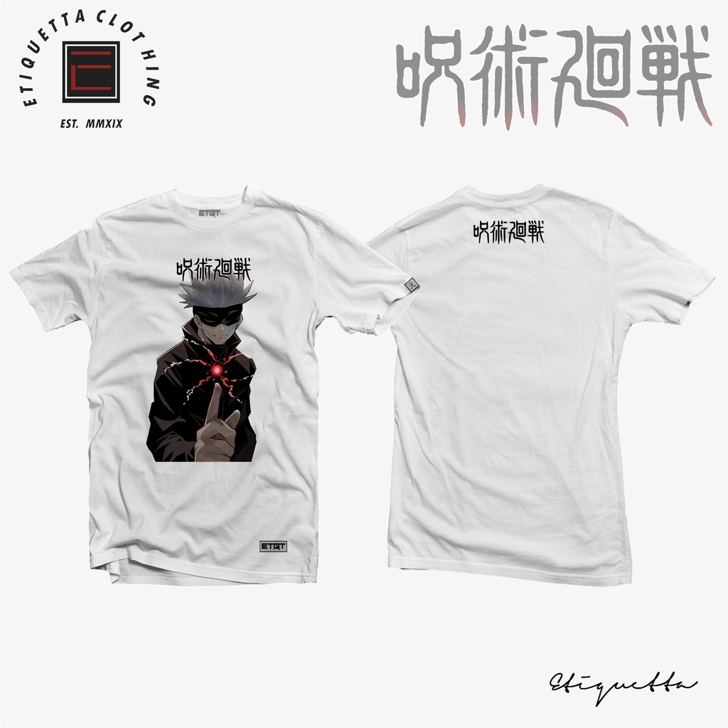 Anime Shirt - Unisex - ETQTPH Official - Jujutsu Kaisen - Satoru Gojo ...