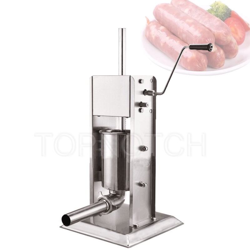 Vertical Meat Sausage Stuffer 5L Manual Sausage Filling Machine Sausage ...