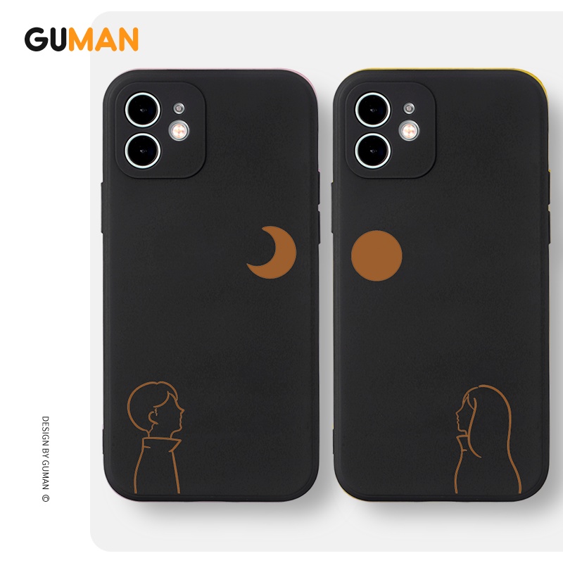 GUMAN Soft Silicone Matching Couple Set Cute Aesthetic Shockproof ...