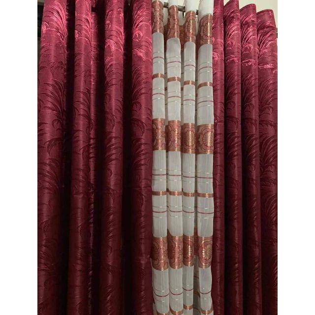 Fernwood maroon curtains | Shopee Philippines