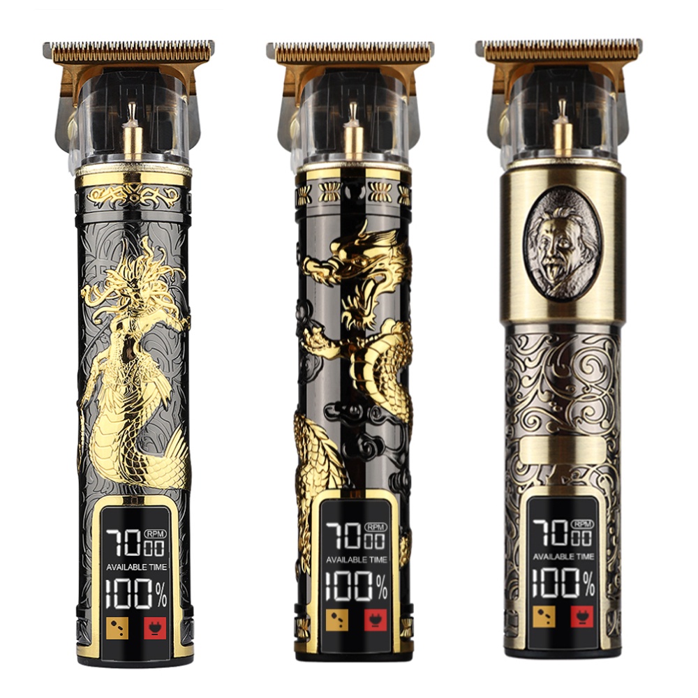 T9 USB Electric Barber Rechargeable New Barber Men's Razor Hair Clipper ...