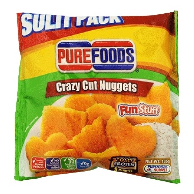 Purefoods Frozen Products, Tender Juicy Hotdogs, Vida Bacon, Nuggets ...