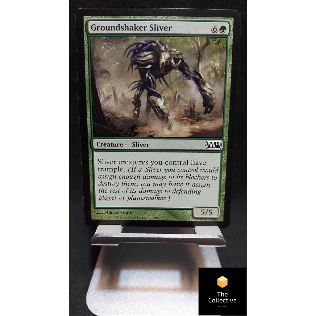 Magic the Gathering - MTG Card Game - Groundshaker Sliver - M14 [GREEN ...