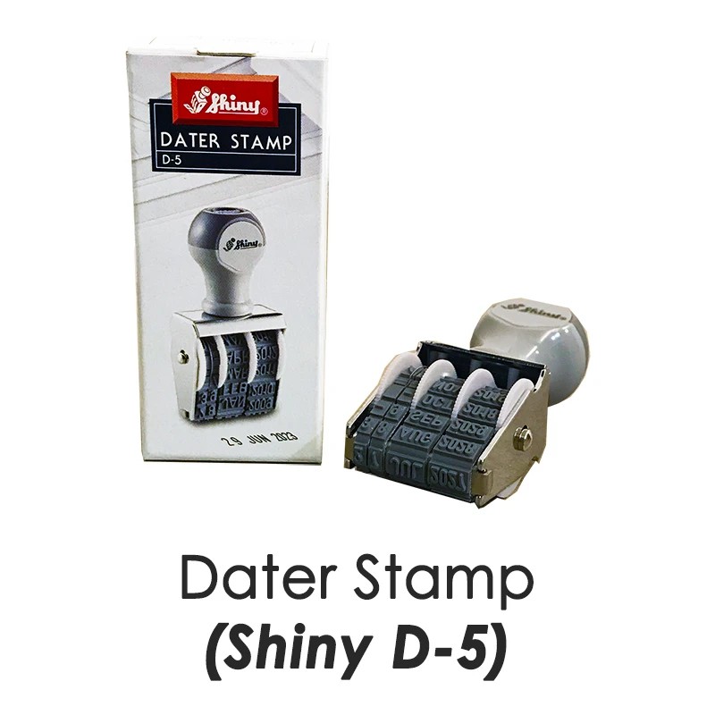 Shiny Date Stamp , Cop Getah Tarikh D-3 / D-4 / D-5 | Shopee Philippines