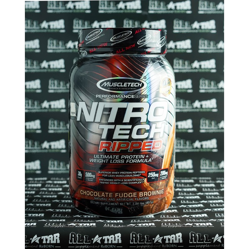Muscletech Nitrotech Ripped 2 Lbs Whey Protein Isolate | Shopee Philippines
