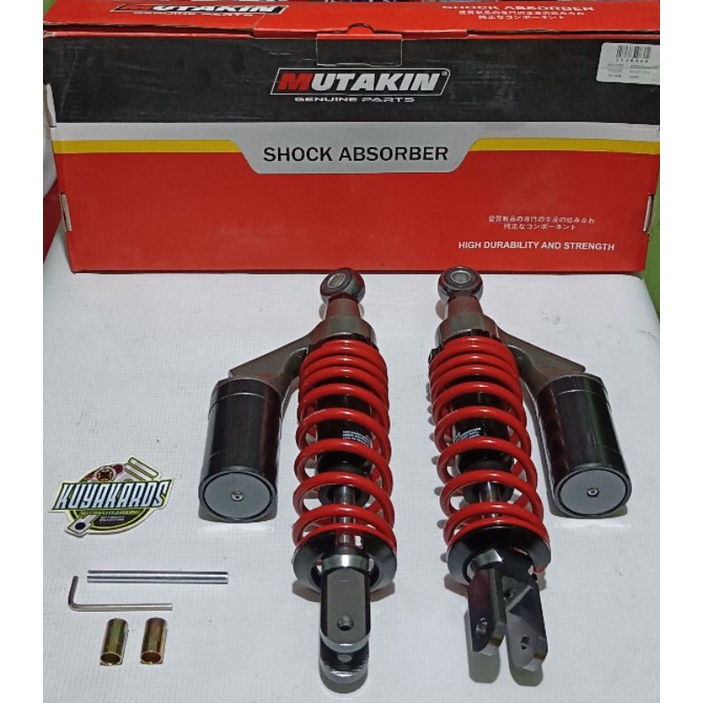 MUTAKIN 285MM SHOCK ABSORBER AEROX V1 V2/NMAX V2/NOUVO | Shopee Philippines