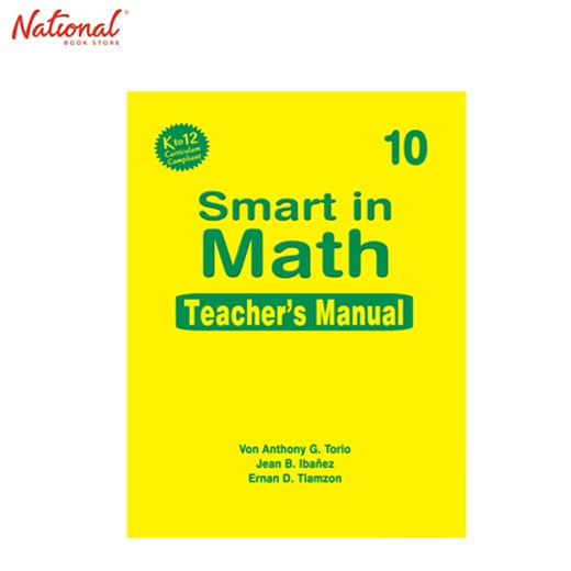 Smart In Math 10- K-12 (Bkp. Ed) With Teacher's Manual | Shopee Philippines