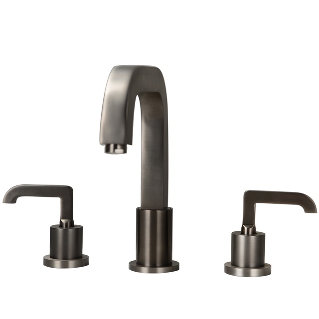Three hole Mixer Hot Cold Water Taps Bagnolux Brushed Gold Brass Deck ... Three hole Mixer Hot Cold Water Taps Bagnolux Brushed Gold Brass Deck ...