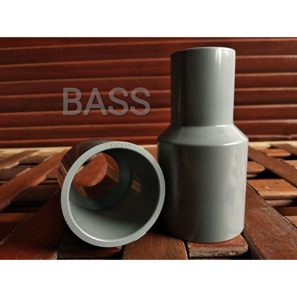 LESSO PVC Reducer 1 1/4 x 1/2" inch AW Verlop Sock PVC Pipe Connection ...