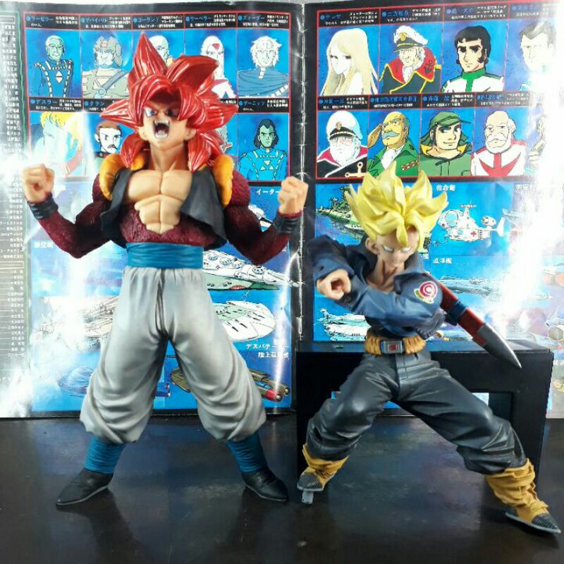 Dragon Ball Z Super Saiyan 4 Gokou and Trunks Figure | Shopee Philippines