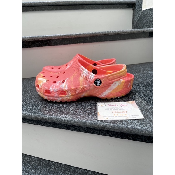 Crocs Classic Marbled Fresco | Original Pairs | Shopee Philippines