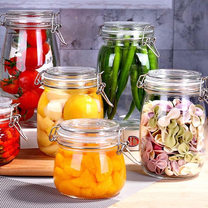 Delisoga Deli Glassware Sealed Jar Glass Storage Jar | Shopee Philippines