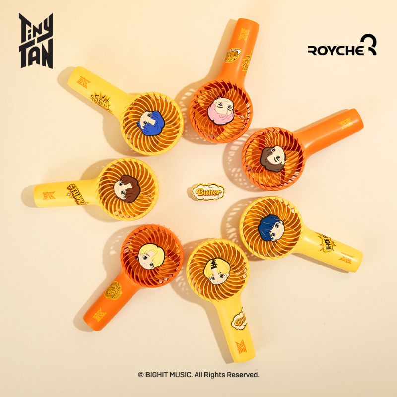 BTS TinyTan BUTTER Portable Mini Handy Fan | Shopee Philippines