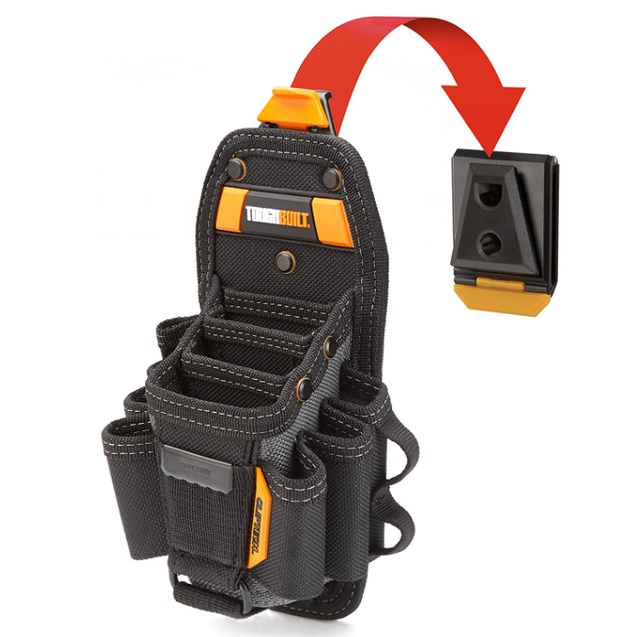 ToughBuilt Tool Belt TB-CT-36-M10 Technician 10 Pocket Pouch (Medium ...