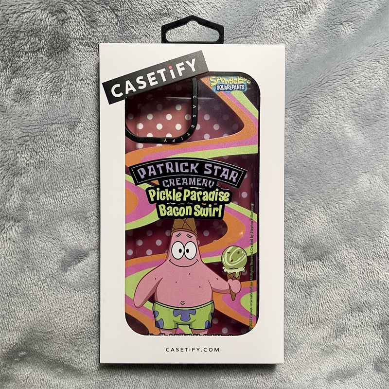 CASETiFY X SpongeBob Patrick Star Purple Case iPhone 13 12 11 Pro Max ...