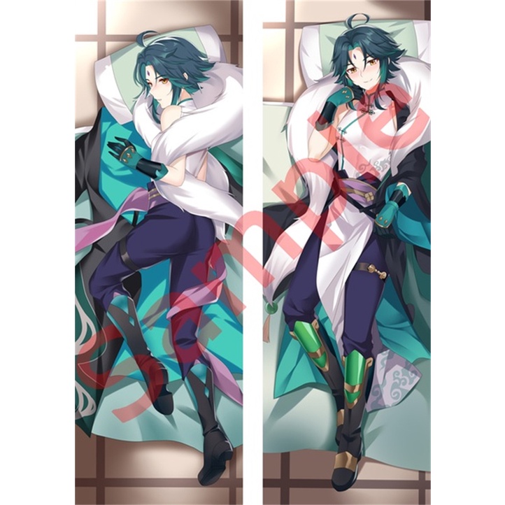 Genshin Impact Anime Game Characters Pillowcase Dakimakura Inazuma ...