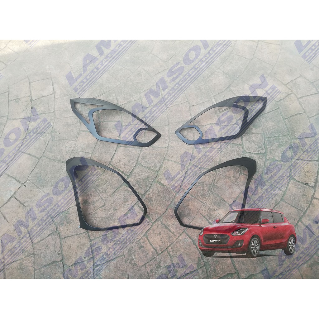 Suzuki Swift 3rd Generation 2019 - 2024 Headlight and Taillight Cover ...