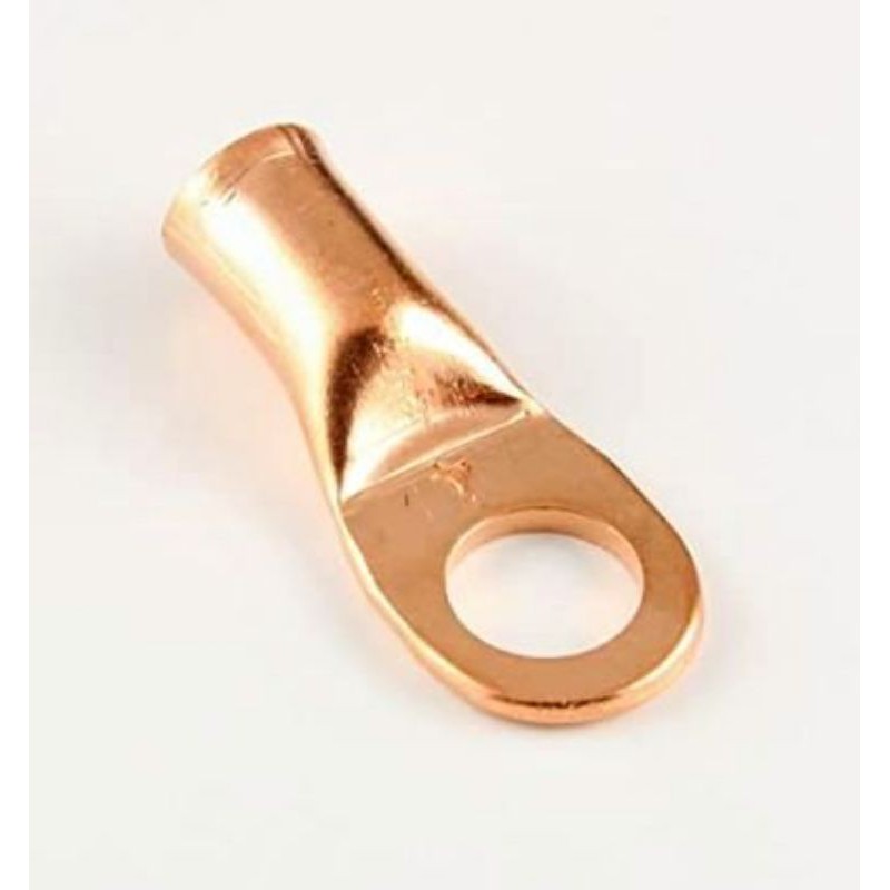 Kingopt 4239C 4 AWG Battery Cable 3/8" Tubular Lug Ring/Eye Terminals ...