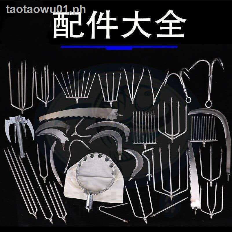 Multi-function stainless steel telescopic pole sickle high altitude ...