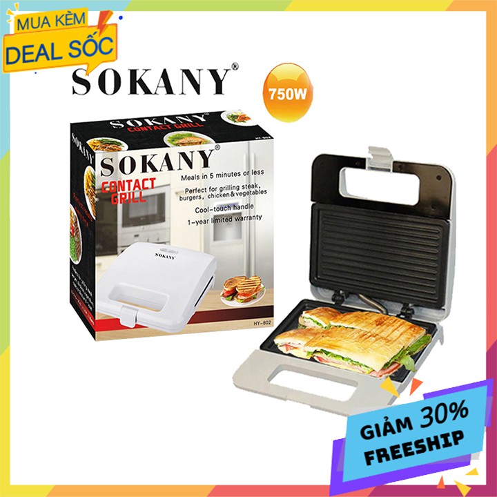 Sokany 750W toaster with modern colors and luxurious design | Shopee ...