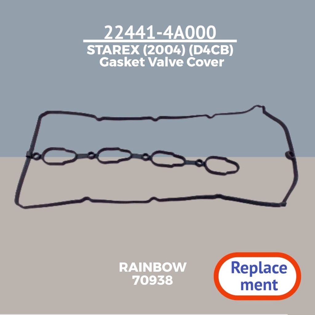 Gasket Valve Cover for HYUNDAI Starex ("2004) (D4CB) [Replacement] Part ...