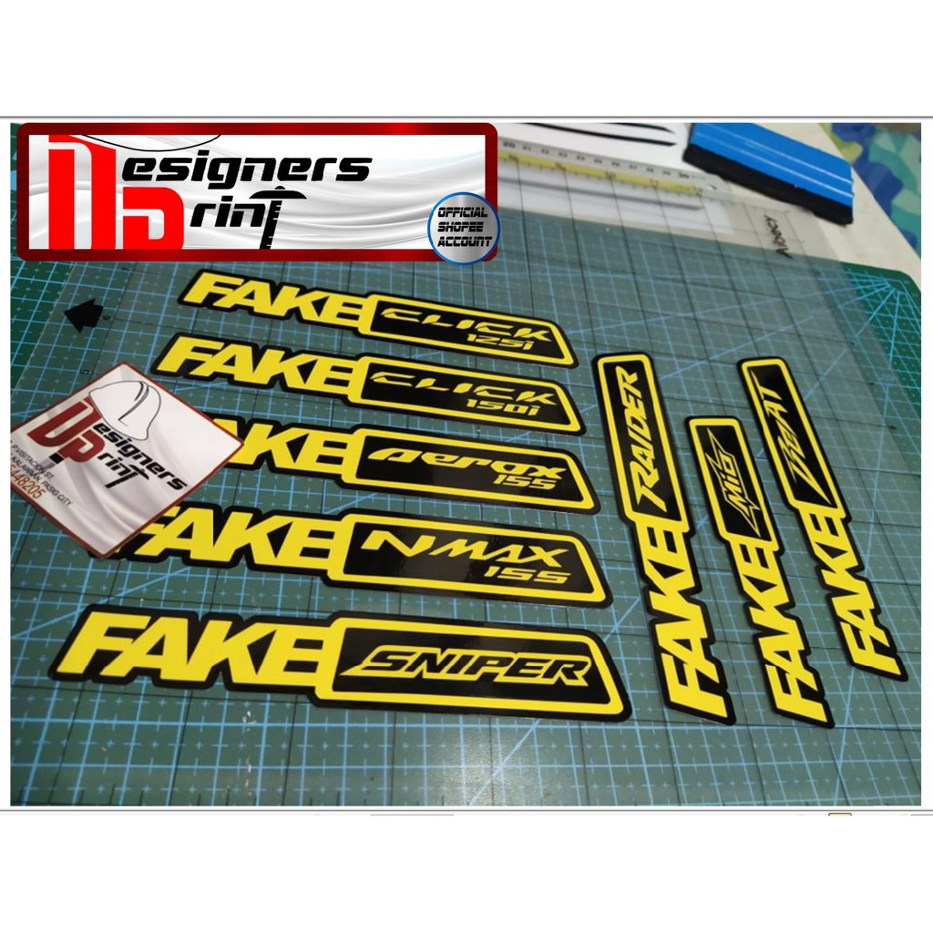 Fake Nmax/Aerox/Mio/Raider/Click/Sniper/Beat/ADV/TMX/PCX/Burgman ...