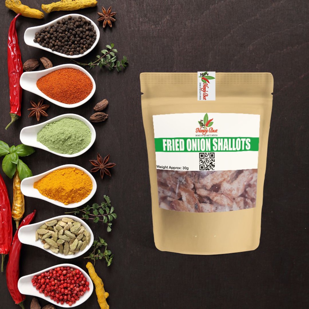 NanaysBest Fried Onion Shallots 30 Grams | Shopee Philippines