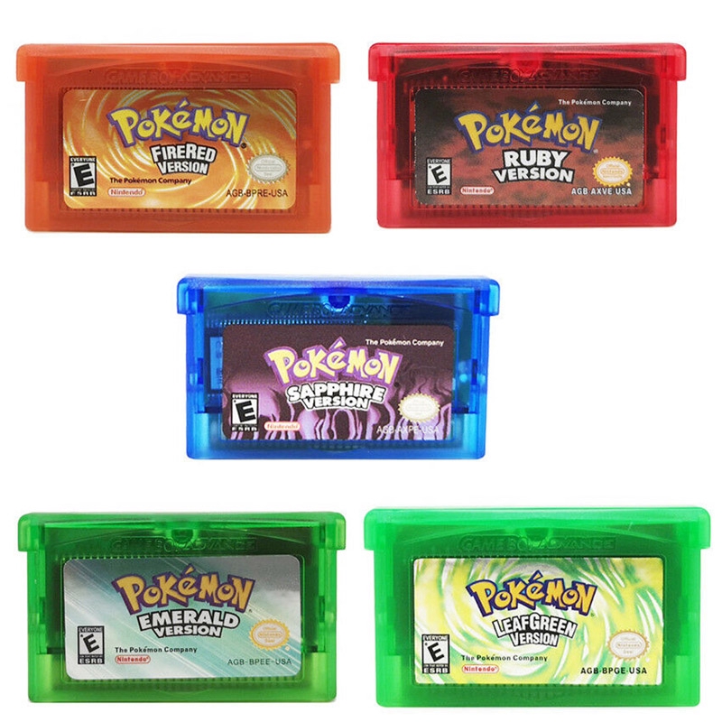 !Gameboy Cartridge Card Fan Advance For Pokemon NDSL/GBC/GBM/GBA/SP ...