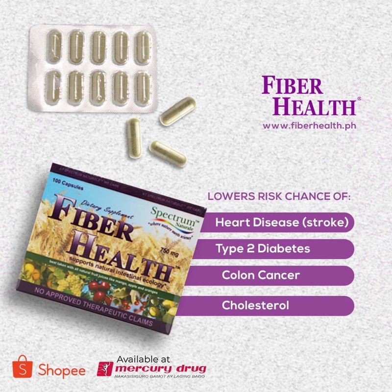 Fiber Health Capsules (Premium 10 Herbs + Billions Of Probiotics ...