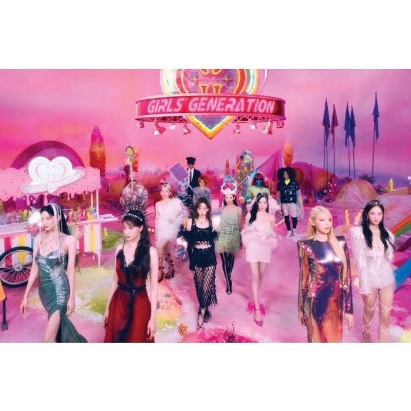SNSD Girls Generation Official Posters with Poster Tube | Shopee ...