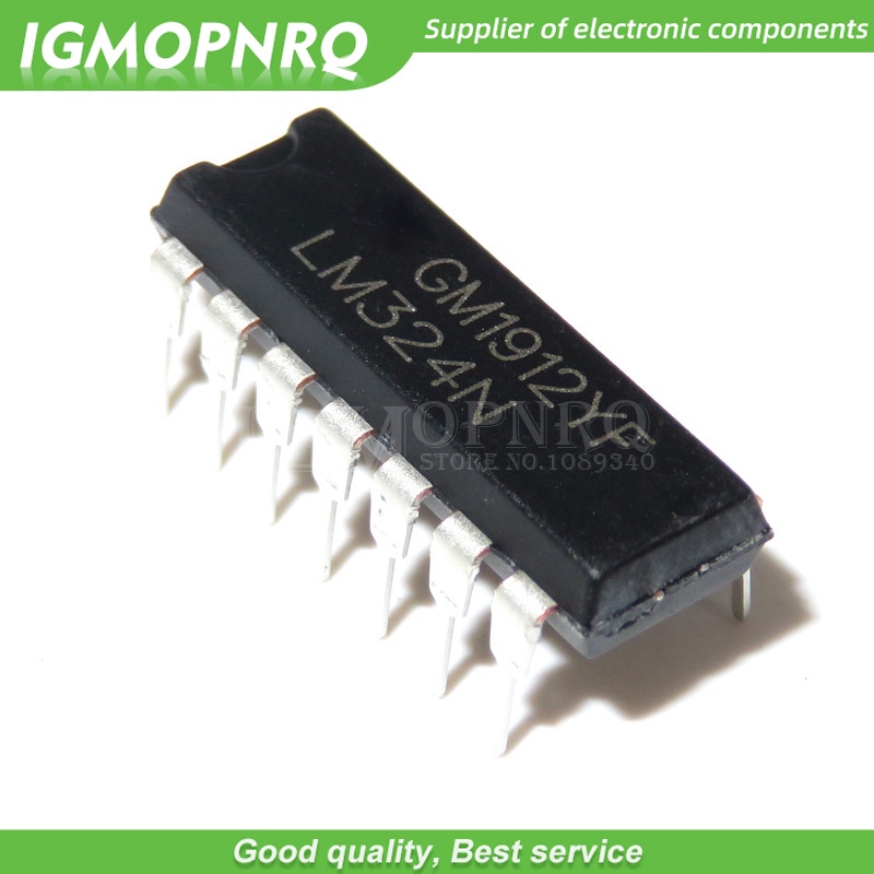 10pcs LM324N LM324 DIP-14 Operational Amplifiers - Op Amps Quad ...