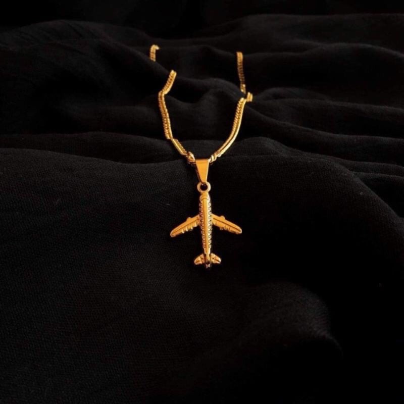 AMARE "Airplane" CHAIN NECKLACE | Shopee Philippines