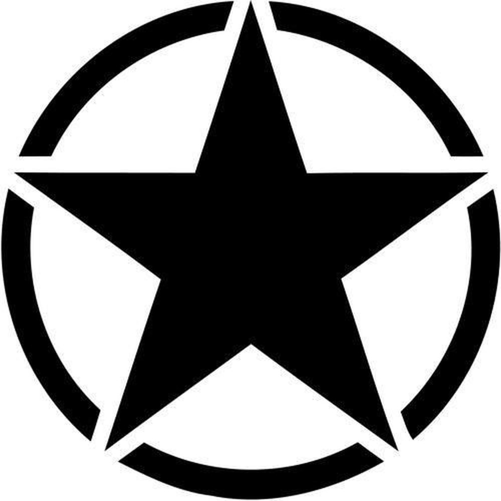 US Army Star Home Decor Car Truck Window Decal Sticker | Shopee Philippines