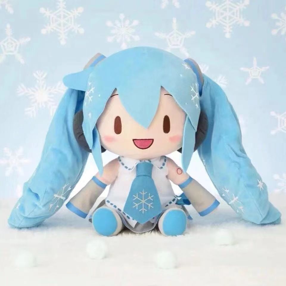 Genuine Version Same Style Ready Stock SEGA Hatsune MIKU 2010 Snow Plush Doll fufu | Shopee ...