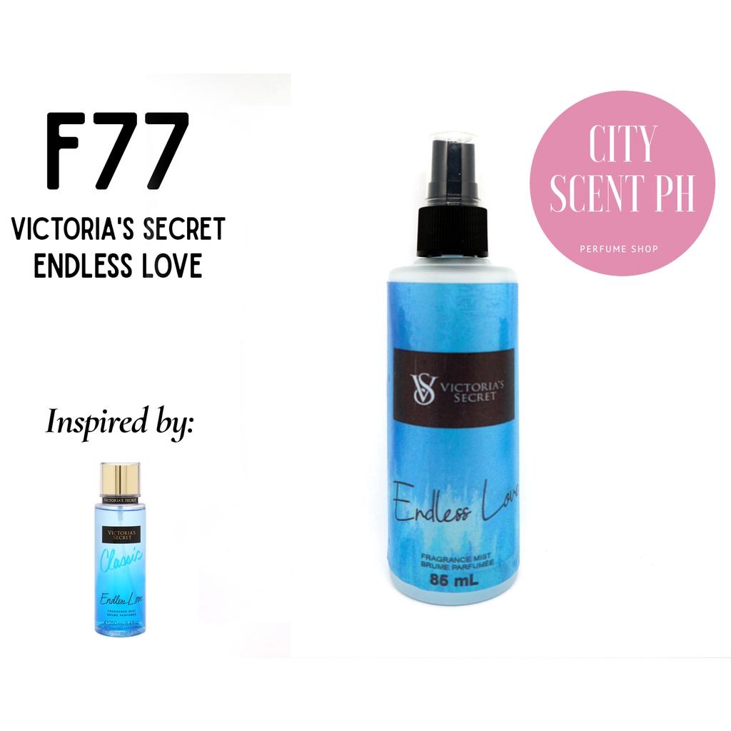 CITY SCENT F77 VS Endless Love Inspired Oilbased Perfume 85ml | Shopee ...