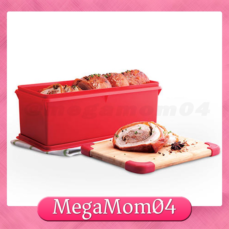 Tupperware Jumbo BBQ Server Food Server Keeper Container Food Storage ...