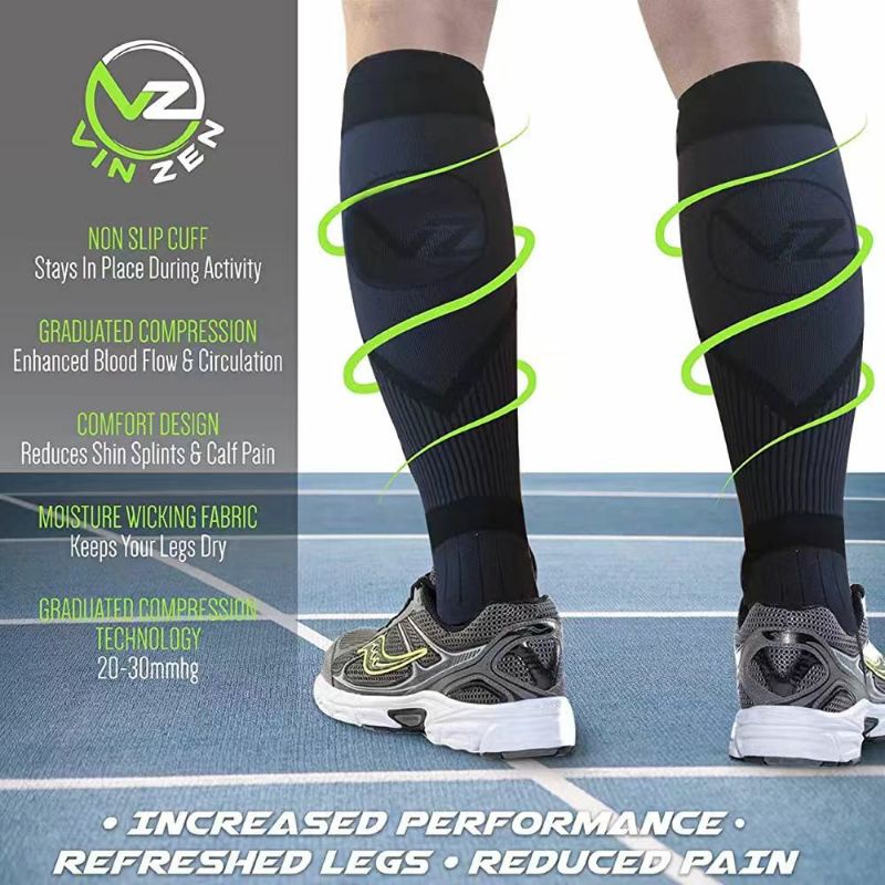 Vin Zen Compression Socks Women & Men (20 30 mmhg) Running Socks ...