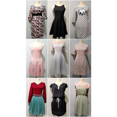 SALE! Korean Style Mini Midi Maxi Dress (Preloved) | Shopee Philippines