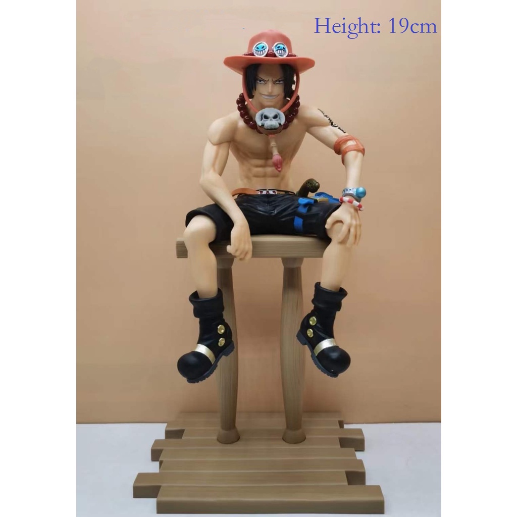 One Piece Boa Hancock Nami Ace On the Chair Anime Collectible Action ...
