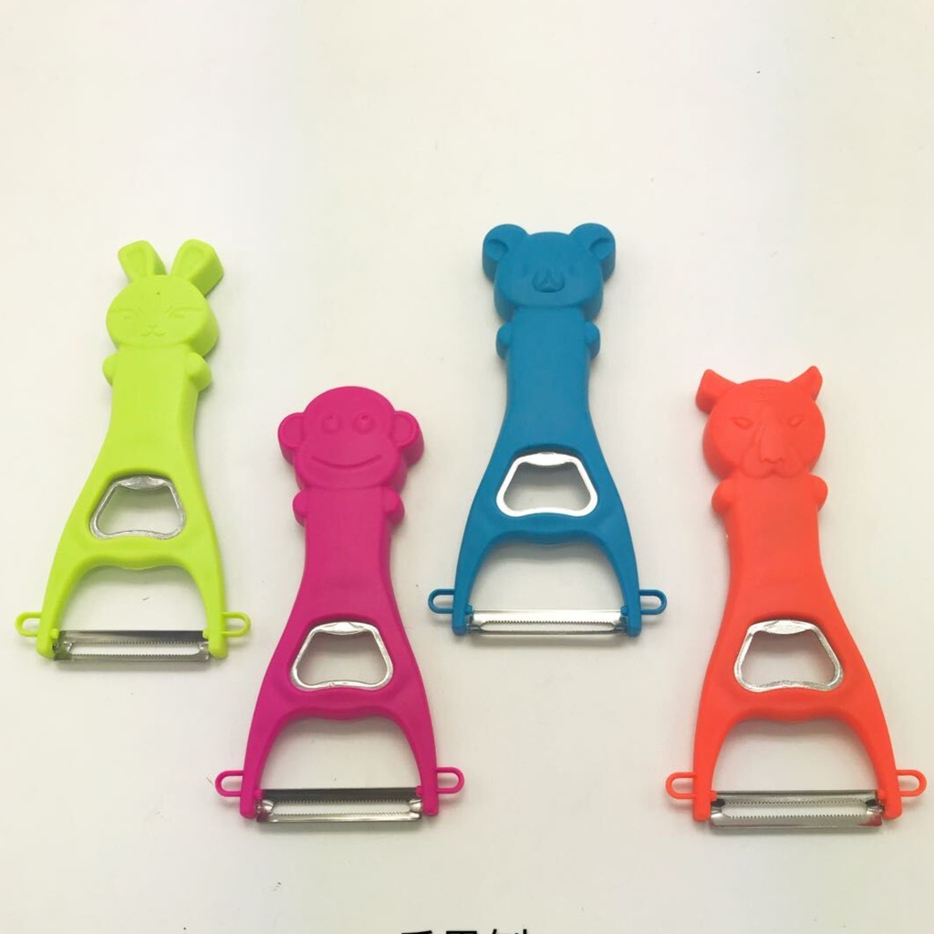 2in1 Stainless steel sheet peeler+Bottle opener | Shopee Philippines