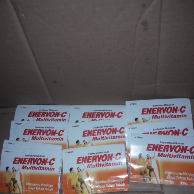 Enervon C Multivitamin 4's | Shopee Philippines