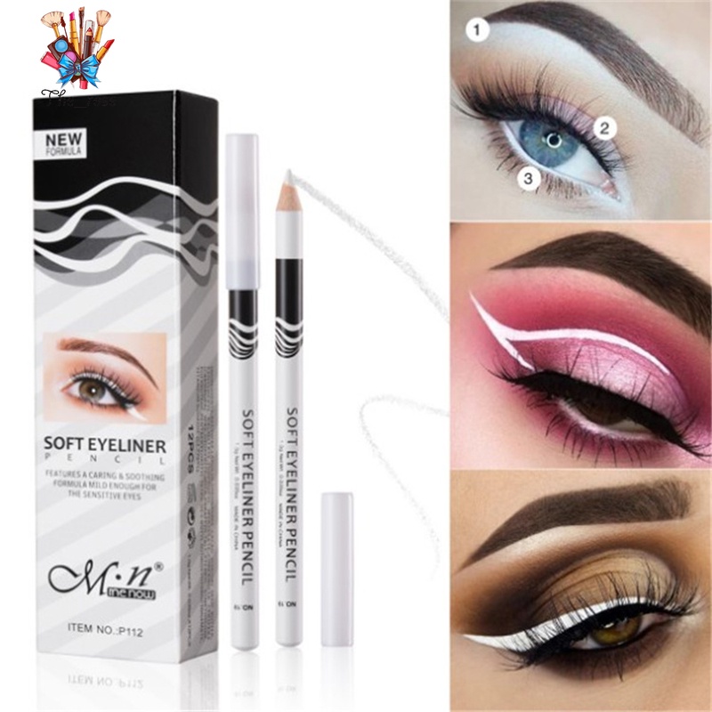 Lasting Soft Gel Eyeliner Pencil Highly Pigmented Waterproof Eyes ...