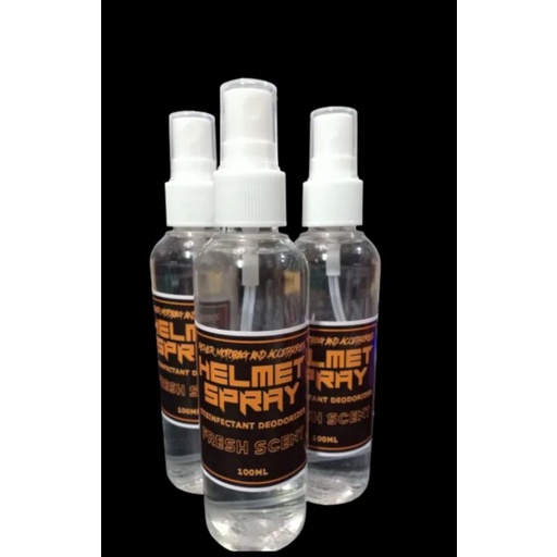 HELMET SPRAY FRESH SCENT DISINFECTANT DEODORIZER | Shopee Philippines