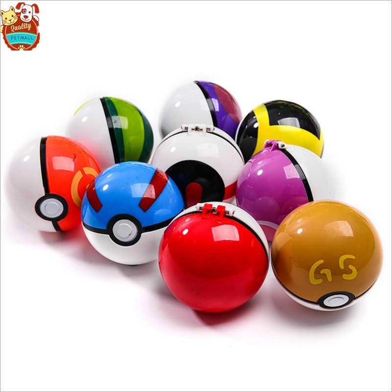Petmall Creative 7cm Pokemon Pikachu Pokeball Cosplay Pop-up Poke Ball ...