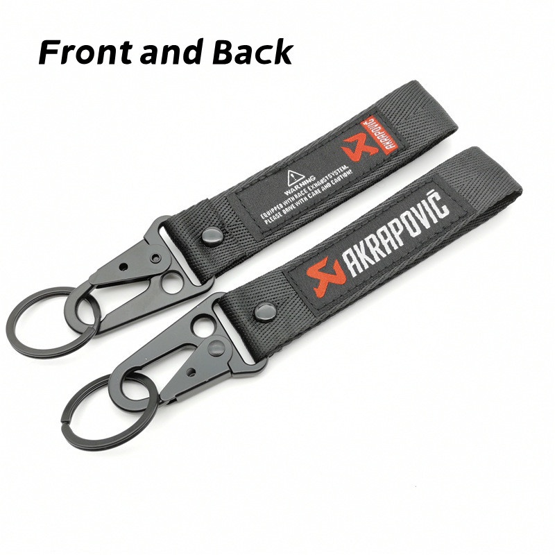 Motorcycle Durable Strap Key Ring Motocross Keyring Webbing Key Chain ...